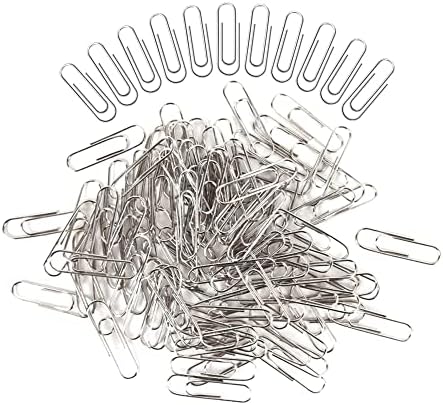 Paper Clips Metal Plain Binder Clips Clamps for Keeping Important ...