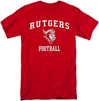 Amazon.com: Rutgers University Official Football Unisex Adult Tall T ...