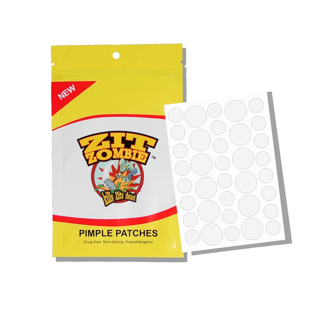 Amazon.com: ZIT ZOMBIE™ Pimple Patches - Hydrocolloid Pimple Patch for ...