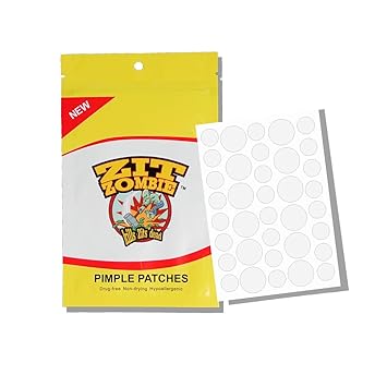 Amazon.com: ZIT ZOMBIE™ Pimple Patches - Hydrocolloid Pimple Patch for ...