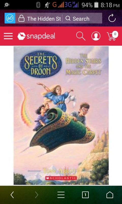 Journey to the Volcano Palace (Secrets of Droon - 2) : Abbott, Tony ...