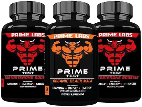 Amazon.com: Prime Labs Prime Test Testosterone Booster (2 Pack ...