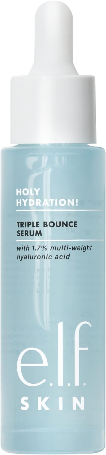 Amazon.com: e.l.f. SKIN Holy Hydration! Triple Bounce Serum, 1.7% ...