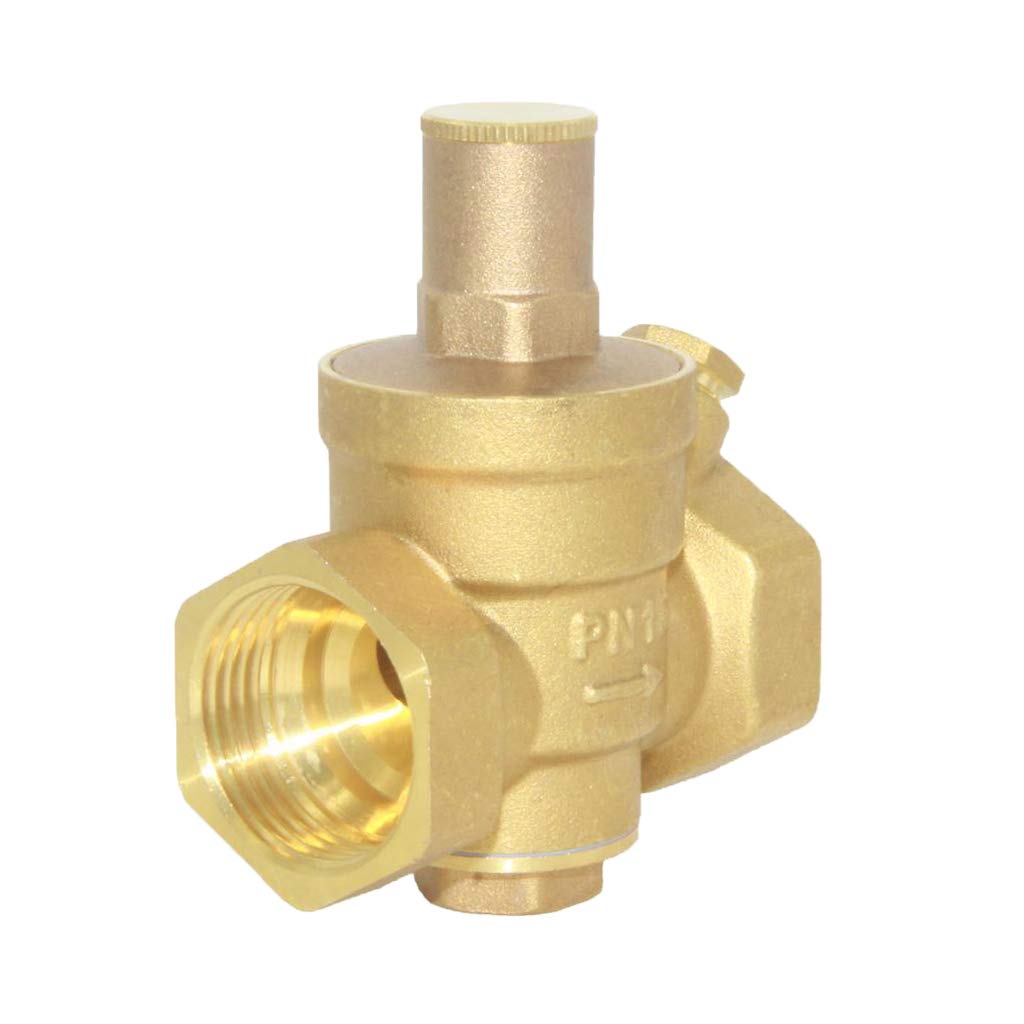Buy Homyl Heavy Duty DN25 Pressure Reducing Valve Compression Release ...