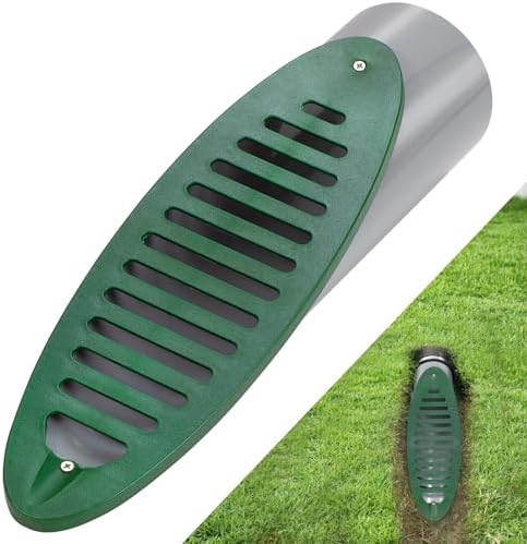 Amazon.com : Apxton 4 Inch Green Angled Drainage Grate for Yard Drain ...