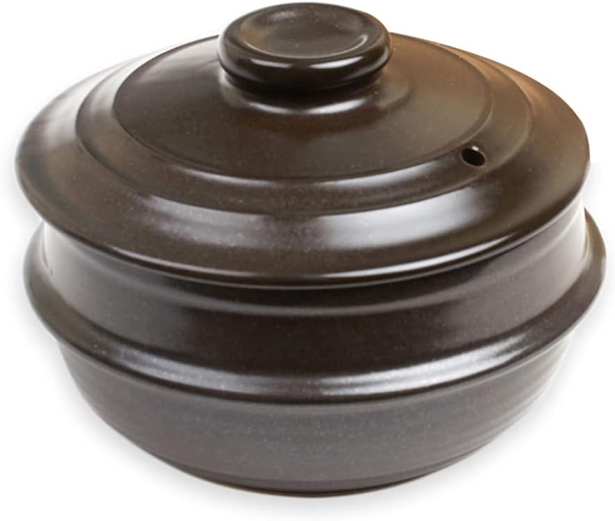 Amazon.com | Crazy Korean Cooking Korean Stone Bowl (Dolsot), Sizzling ...