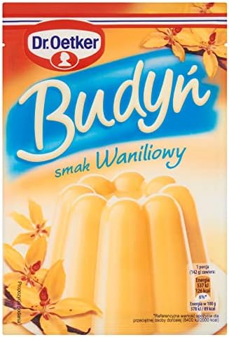 Amazon.com : Dr. Oetker Budyn Waniliowy Vanilla Pudding 40g Packet (5 ...
