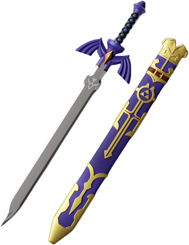 Amazon.com: damdos Halloween Prop Cosplay 32" Cos-Master Swords ...