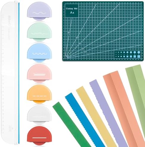 Amazon.com : Trandraft Multifunction Scrapbooking Tool 7-in-1 ...