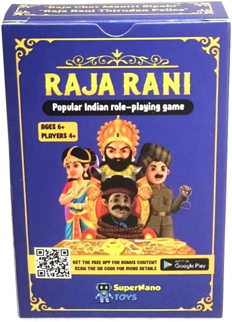Buy Super Nano Toys Raja Rani, Find Who is "Thief", Card Game for Kids ...