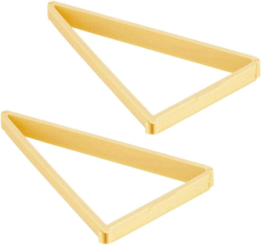 Amazon.com: Croissant Cutter Mould Triangle Cookie Cutters 2pcs Baking ...