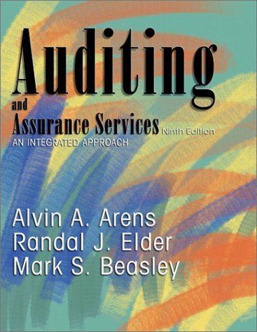 Amazon.com: Auditing and Assurance Services: An Integrated Approach ...