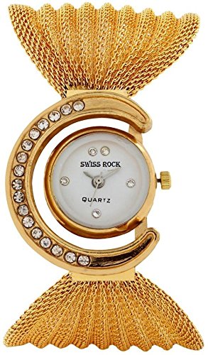 Swiss Rock Gold-Jali Analog Watch - for Girls : Amazon.in: Fashion
