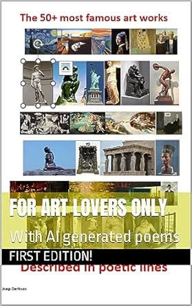Amazon.co.jp: The 50+ most famous art works: Described in poetic lines ...