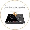 Amazon.com: Portable Induction Cooktop, iSiLER 1800W Sensor Touch ...