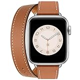 ・ブランド:WFEAGL・製造元:WFEAGL・製造元/メーカー部品番号:WFEAGL・【対応機種】：WFEAGL レザーバンド 2重巻き 細いバンド コンパチブルApple Watch se3（40mm）/se2/se Series11 ...