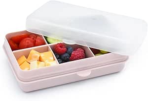 Amazon.com: melii Mini Snackle Box – 6 Compartments, Divided Snack ...