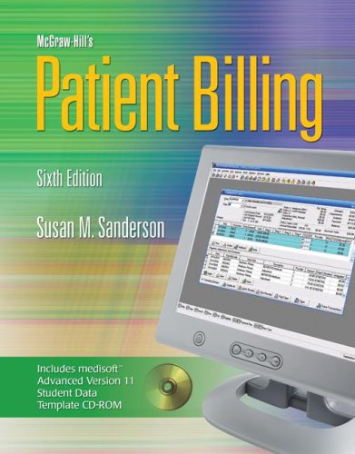 Patient Billing w/Student CD-ROM & OLC: 9780073309194: Medicine ...