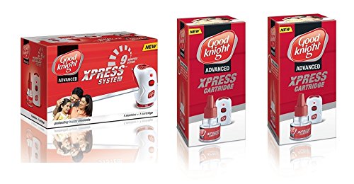 Good knight Xpress Combi (Machine + Refill) + Pack of 2 Refills ...