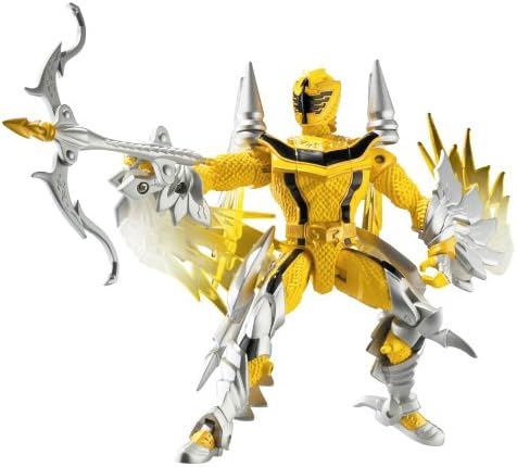 Power rangers Yellow Ranger Thunder Dragon transformer : Amazon.co.uk ...
