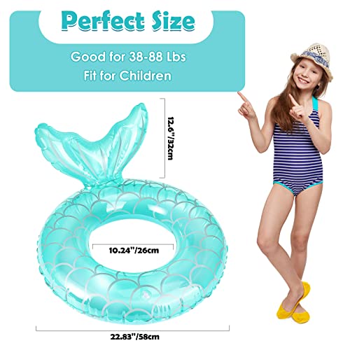 Snapklik.com : Mermaid Pool Float, Mermaid Tail Shaped Pool Swimming ...