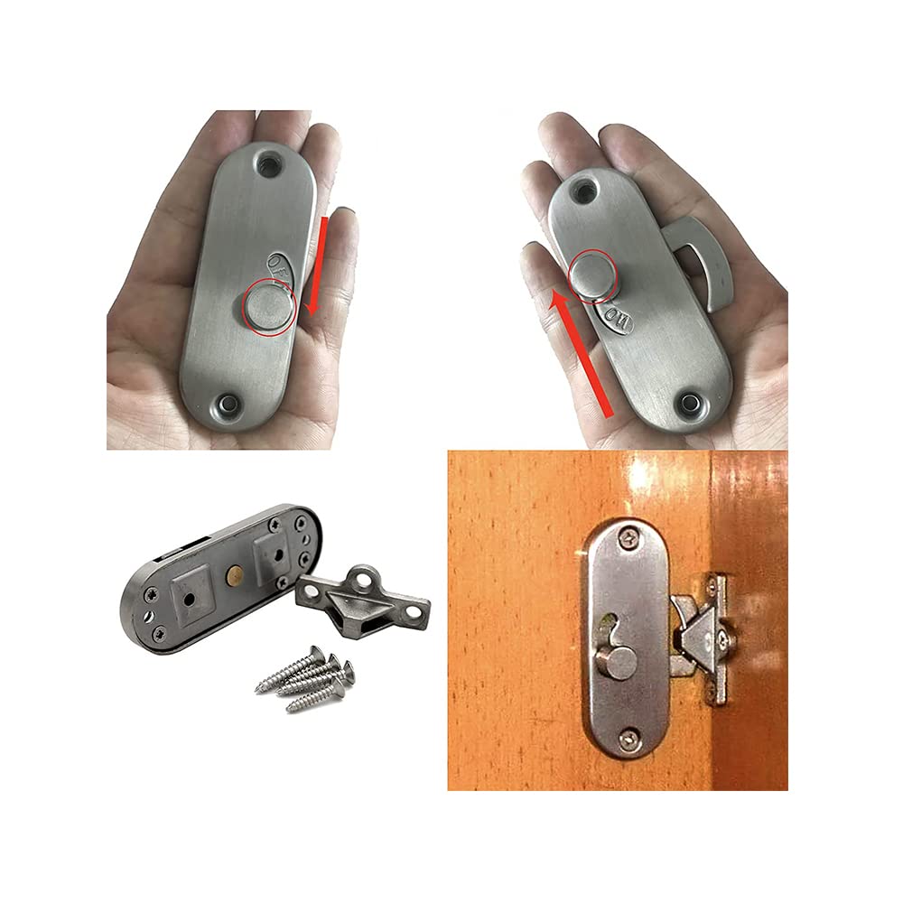 90 Degree Sliding Door Lock Special 304 barn Door Lock Right Angle ...