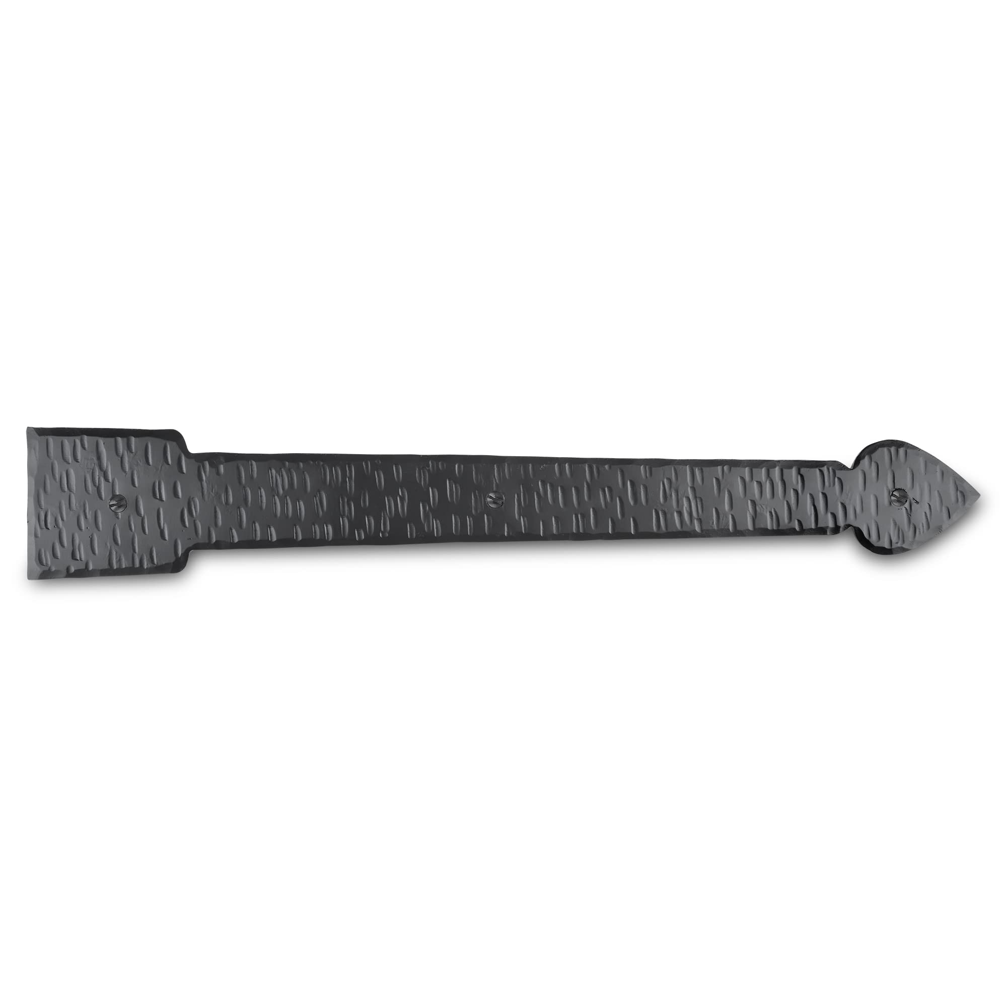 Buy 4 Pack 12 inch Faux Door Hinges Black Decorative Strap Hinge ...