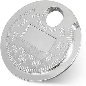 JUSTTOP Spark Plug Measuring Tool, Spark Plug Gap Gauge Tool Scaled ...