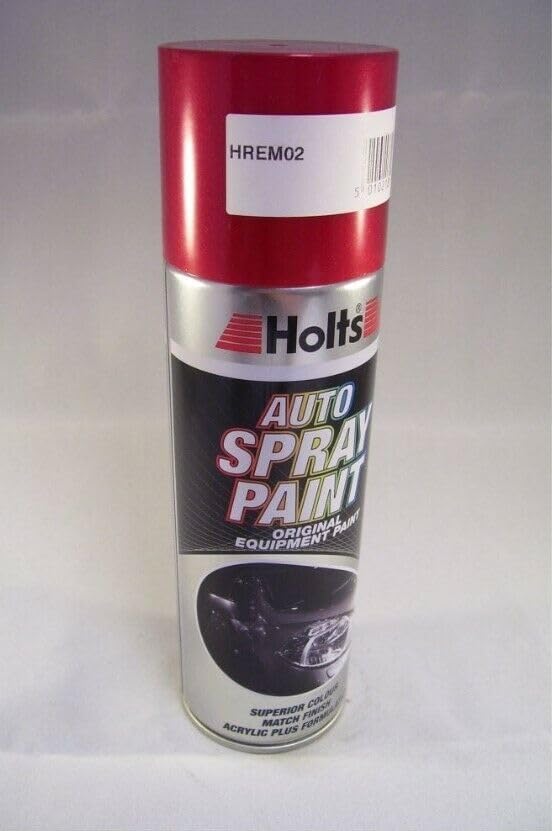 Holts HREM02 Paint Match Pro 300ml Aerosol Spray Can Red Metallic ...