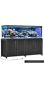 Amazon.com: GDLF 100-150 Gallon Fish Tank Stand, 120 Gallon Tank Stand ...