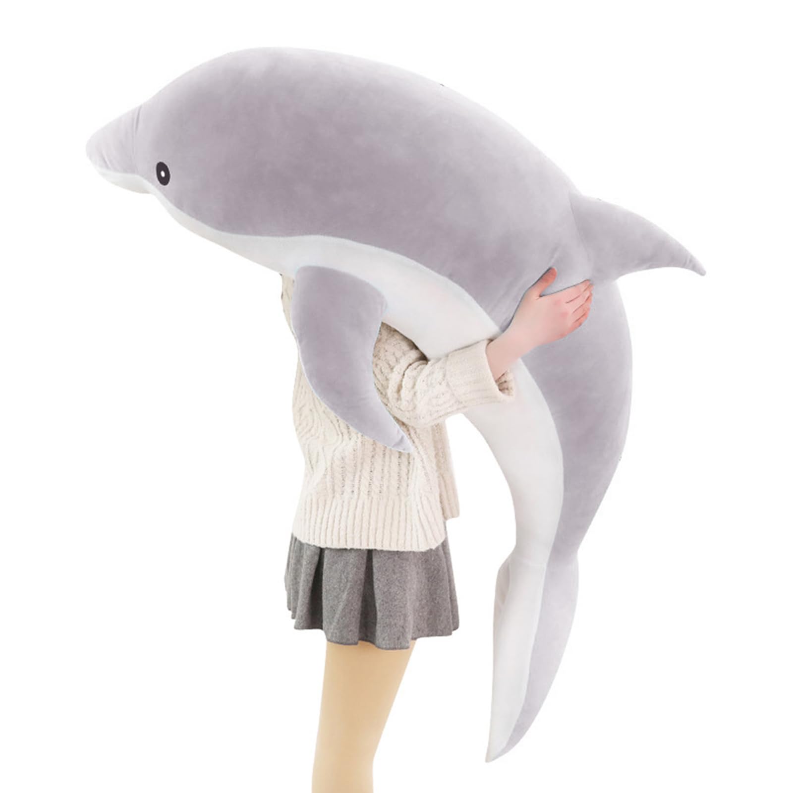 AHXHWKA Dolphin Stuffed Animals Plush Pillow Super Soft Sea Animal ...