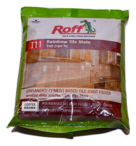 Roff T11 Rainbow Tile Mate (Grout 1 kg) (Coffee Brown) : Amazon.in ...