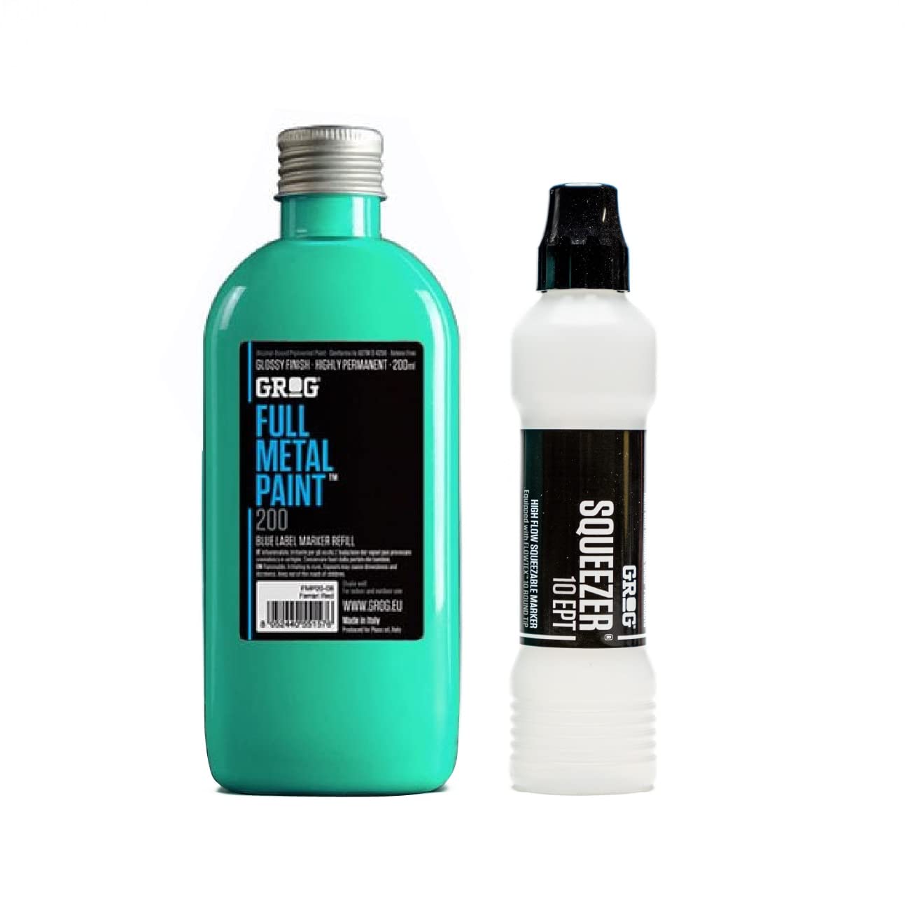 Amazon.com: Grog Full Metal Paint & Squeezer 10 EPT - 10mm Mop Marker ...