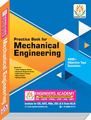 Buy Mechanical Engineering 4200 + MCQs Practice Book for UPPSC-AE, RRB-JE, SSC-JE , BPSC-AE ...