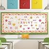 Amazon.com: JarThenaAMCS 100Pcs Retro Groovy Bulletin Board Decoration ...