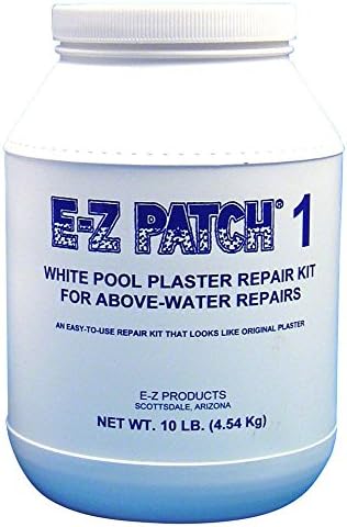 Amazon.com : 10 lb. E-Z Patch 1 White Pool Plaster Repair - Pool Maintenance Supplies EZP-002 ...