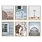 Amazon.com: HAUS AND HUES Farmhouse Frame Art - Set of 6 Cow Wall Art ...
