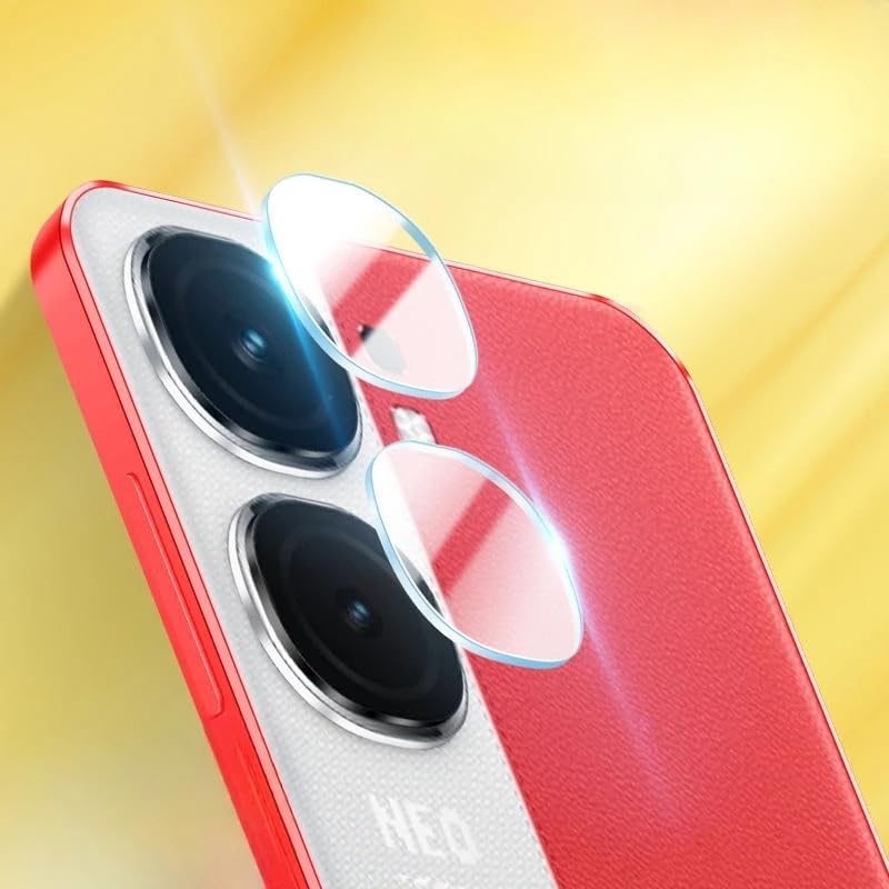 EMUNKS (pacf of 2) iqoo Neo9 Pro 5G Camera Lens Screen Protector 3D Anti Shock/Anti-Scratch ...