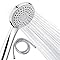 SAMODRA Shower Head,Low Water Pressure Boosting Handheld Shower Head ...