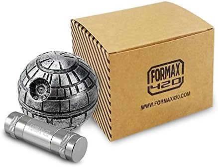 Formax420 - Star War Death Star Grinder with Pollen Press Round 3 Piece ...