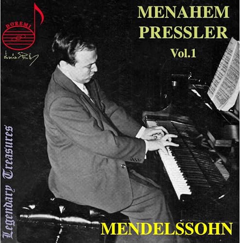 Amazon.com: Menahem Pressler, Vol. 1: Mendelssohn : Menahem Pressler ...