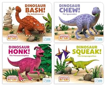 The World of Dinosaur Roar Series Books 9 - 12 Collection Set (Dinosaur ...