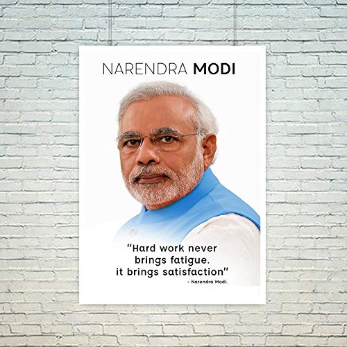 Furnish Marts Narendra Modi Wall Poster (12x18 Inch, 300 GSM Paper ...