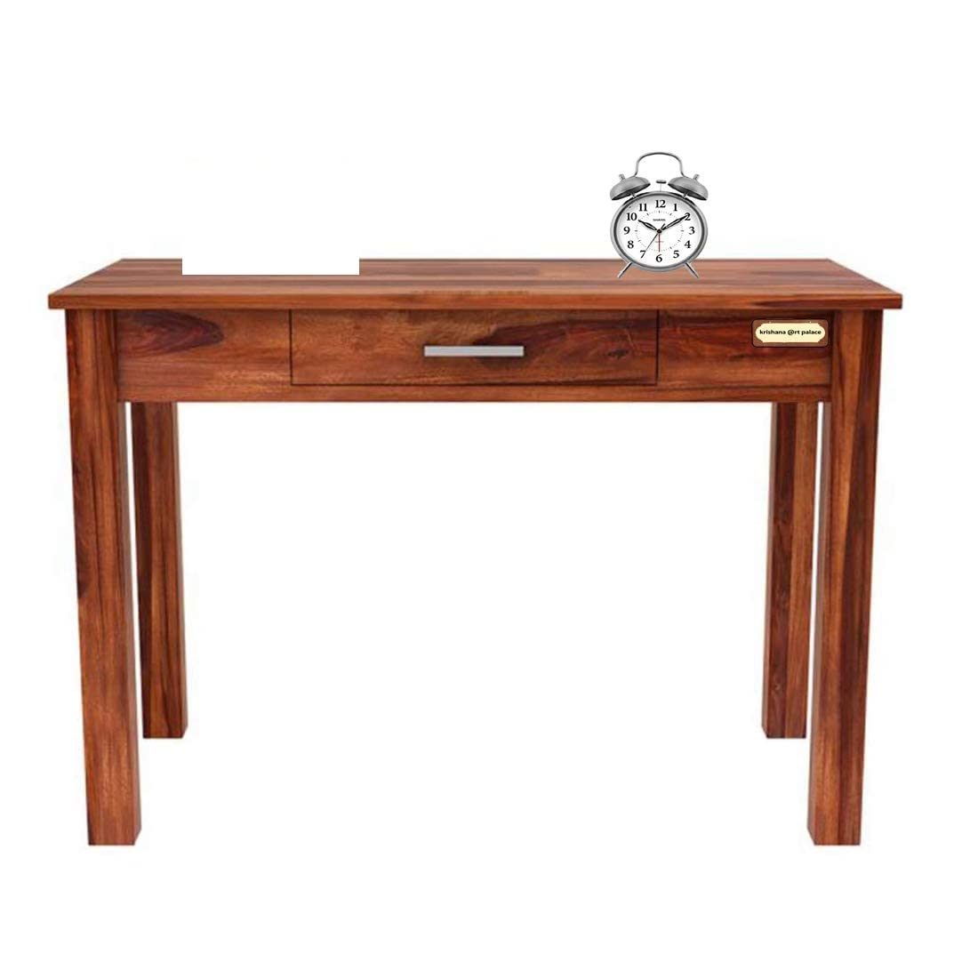 duo deno Solid Sheesham Wood Study Table with 1 Drawer for Living Room ...