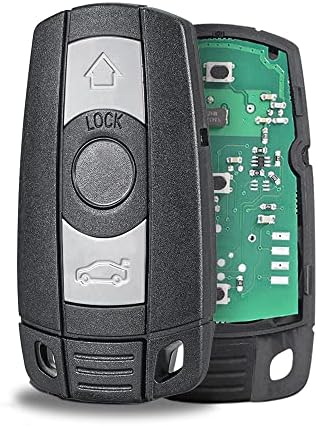 868MHZ 3 Buttons Smart Car Key Fob For BMW 3 5 7 X5 X6 Series E90 E92 ...