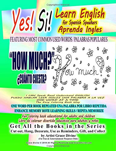 Amazon.com: Yes Si Learn English for Spanish Speakers Aprenda Ingles ...