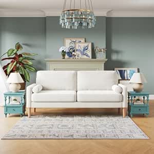 Amazon.com: 68 inch Futon Couch Bed,Mid Century Modern Velvet Futon ...