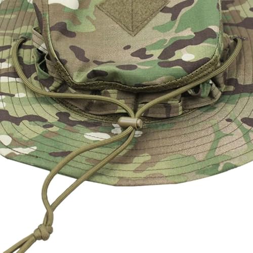 RALSPEC Multicam Boonie Hat Camouflage Bush Jungle Wide Brim Army ...