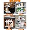Amazon.com: FDWYTY Spice Rack Organizer, Pull & Rotate Cabinet Shelf ...