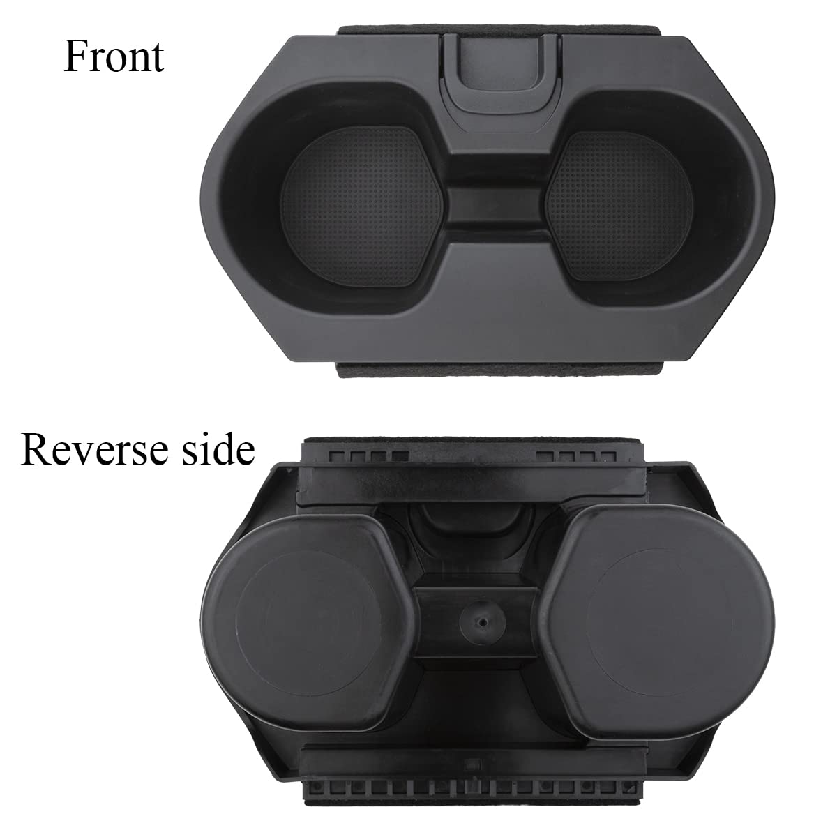 Snapklik.com : Cup Holder Insert Fit Civic 2016 2017 2018 2019 2020 ...